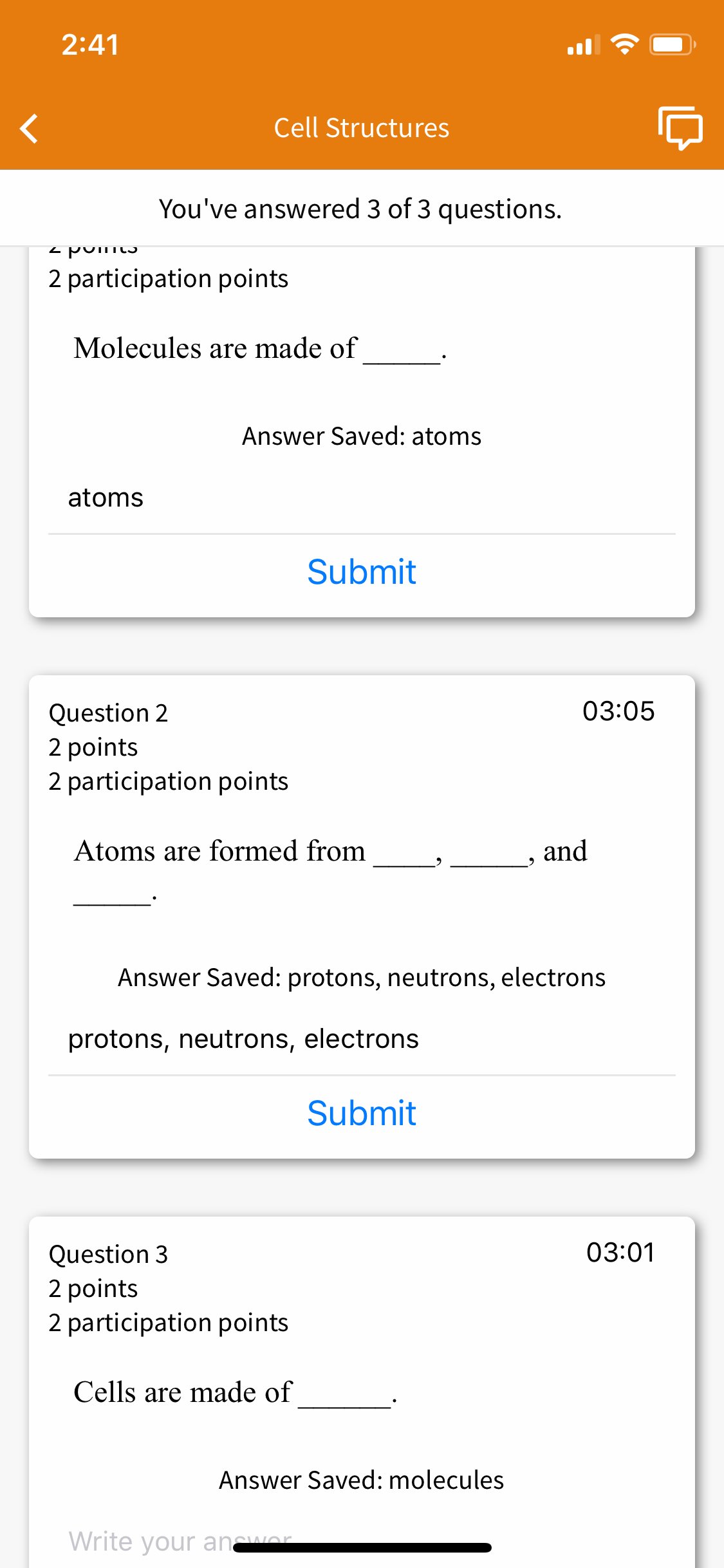 Introducing Randomized Answer Choices and Open Questions | Squarecap